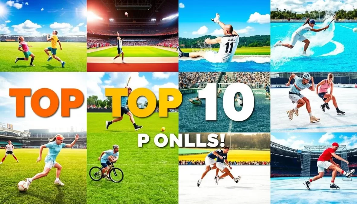 Discover the Top 10 Most Popular Sports Worldwide